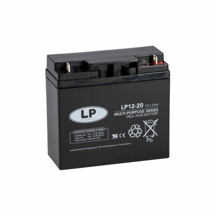 VRLA aкумулатор LP Battery 12V 20Ah LP12-20 | Аvtomasla.bg – Масла ...